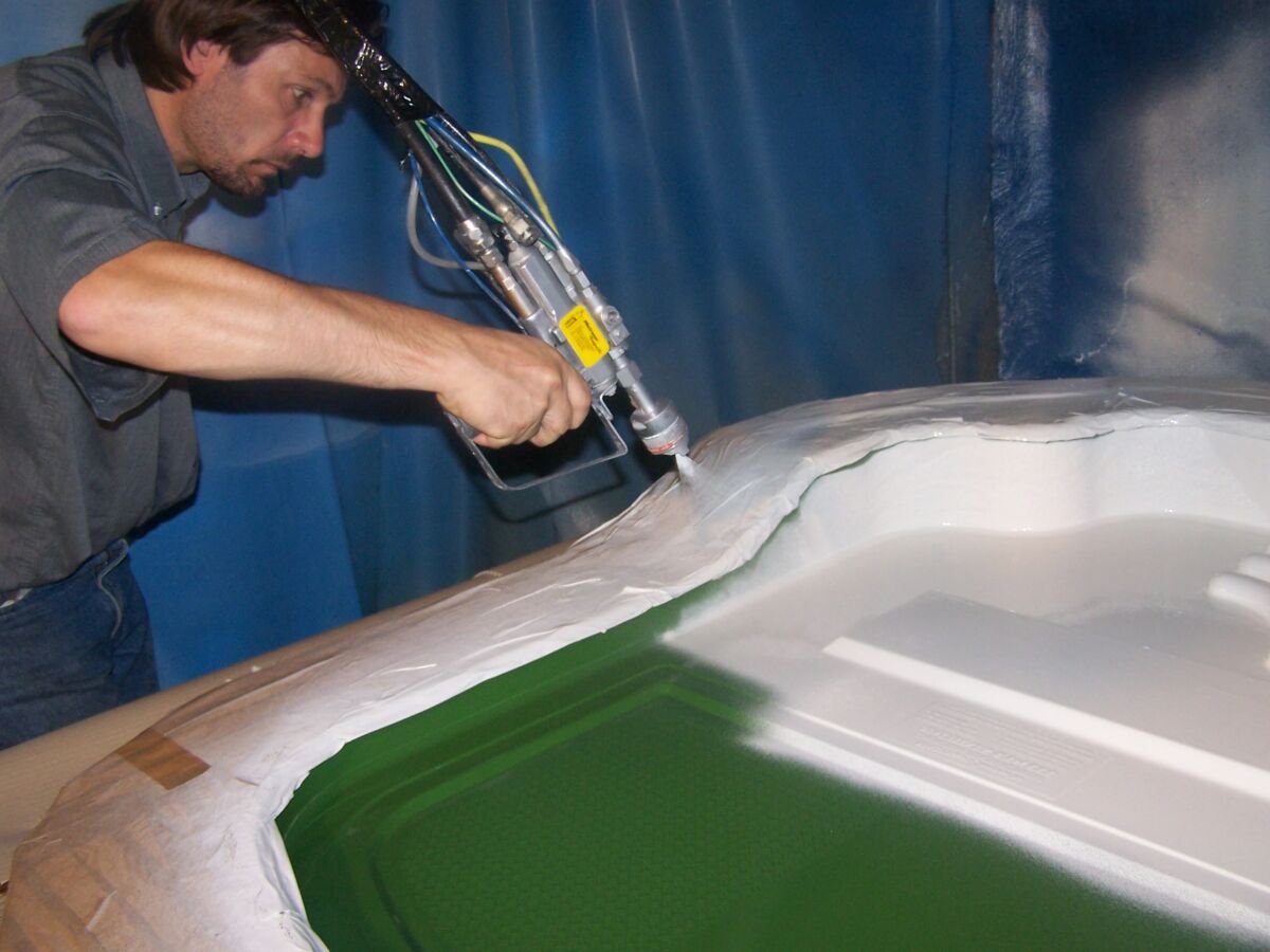 SPRAY UP UNITS - Matrasur Composites