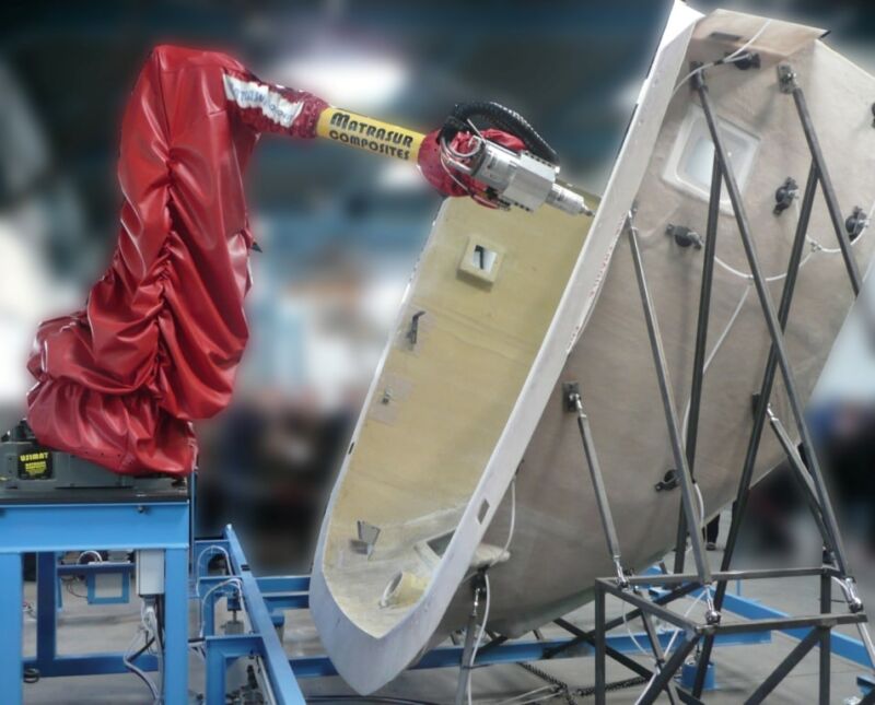 TRIMMING ROBOTS - Matrasur Composites