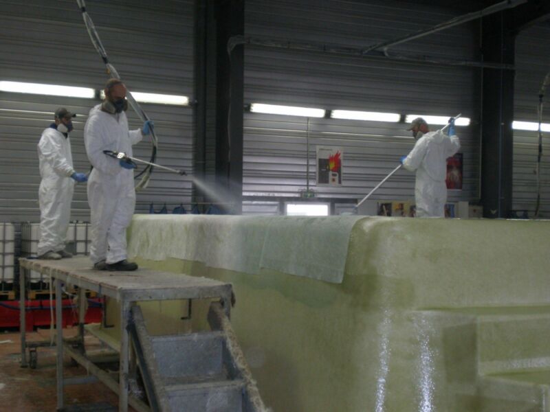 MACHINES DE PROJECTION - Matrasur Composites